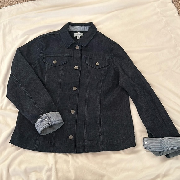 croft & barrow | Jackets & Coats | Croft Barrow Nwot Jean Jacket Sz M ...